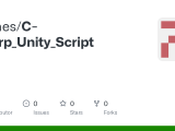 Github Tbenes C Sharp Unity Script