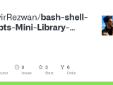 Github Tanvirrezwan Bash Shell Scripts Mini Library Management System