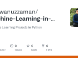 Github Redwanuzzaman Machine Learning In Python Machine Learning