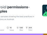 Github Android Permissions Samples Multiple Samples Showing The Best