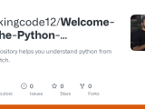Github Cookingcode12 Welcome To The Python Programming Hub This