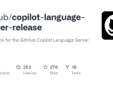 Github Github Copilot Language Server Release Feedback For The