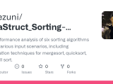 Github Natezuni Datastruct Sorting Algorithms Comparison C