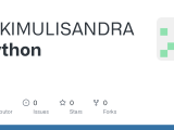 Github Nakimulisandra Python