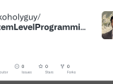 Github Workoholyguy Systemlevelprogramming2021fall