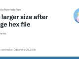 Larger Size After Merge Hex File Issue 27 Python Intelhex Intelhex