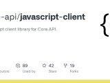 Github Core Api Javascript Client Javascript Client Library For Core