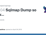 Sqlmap Dump So Slow Issue 3604 Sqlmapproject Sqlmap Github