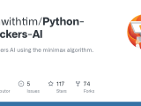 Github Techwithtim Python Checkers Ai A Checkers Ai Using The