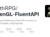 Github Mathrpg Opengl Fluentapi An Attempt At Defining A Fluent Api