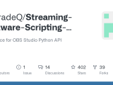 Obs Studio Python Scripting Cheatsheet Obspython Examples Of Api Src