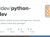 Github Ev3dev Python Evdev Fork Of Python Evdev Source Package From