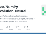 Releases Colont Numpy Convolution Neural Network Github