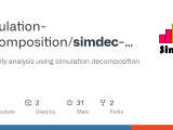 Github Simulation Decomposition Simdec Python Sensitivity Analysis