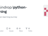 Github Allraindrop Python Learning My Python Learning Journey