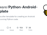 Github Beeware Python Android Template A Cookiecutter Template For