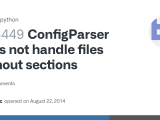 Configparser Does Not Handle Files Without Sections Issue 66449