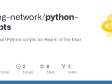 Github Rotmg Network Python Scripts Misc Small Python Scripts For