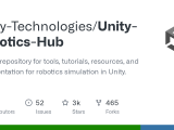 Github Unity Technologies Unity Robotics Hub Central Repository For