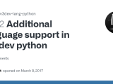 Additional Language Support In Ev3dev Python Issue 312 Ev3dev