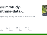 Github Lsamorim Study Algorithms Data Structures Simple Repository