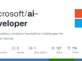 Github Microsoft Ai Developer This Repository Contains Hackathon