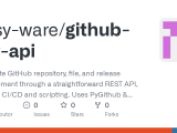 Github Easy Ware Github Rev Api Automate Github Repository File