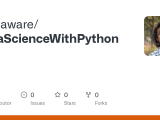 Github Aadiaware Datasciencewithpython