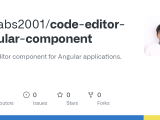 Github Iamabs2001 Code Editor Angular Component Code Editor