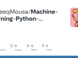 Github Raheeqmousa Machine Learning Python Libraries Implementation