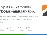 Github Devexpress Examples Dashboard Angular App Configuration This