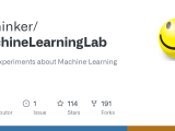 Github Llhthinker Machinelearninglab Some Experiments About Machine