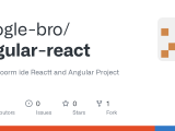 Github Google Bro Angular React This Is Goorm Ide Reactt And Angular