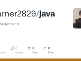 Github Learner2829 Java Collage Assignments