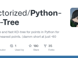 Github Vectorized Python Kd Tree A Simple And Fast Kd Tree For
