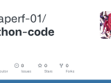 Github Reaperf 01 Python Code 0 0
