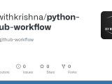 Github Devwithkrishna Python Github Workflow Python Github Workflow