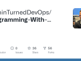 Github Adminturneddevops Programming With Python For Devops Engineers