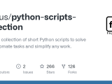 Github Fnplus Python Scripts Collection This Is A Collection Of