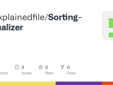 Github Unexplainedfile Sorting Visualizer