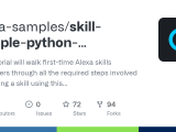 Github Alexa Samples Skill Sample Python Helloworld Classes This