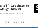 Github Shanejx Tp Codebase To Knowledge Tutorial Turns Codebase Into