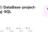 Github Iyh55 Database Project Using Sql