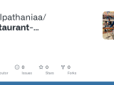 Github Sahilpathaniaa Restaurant Management System Using Python
