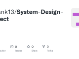 Github Pinank13 System Design Project