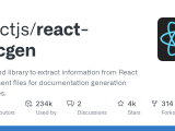Github Reactjs React Docgen A Cli And Library To Extract Information