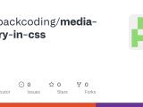 Github Callbackcoding Media Query In Css