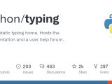 Github Python Typing Python Static Typing Home Hosts The