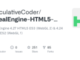 Github Speculativecoder Unrealengine Html5 Es3 Unreal Engine 4 27
