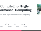 Github Rickcompileerror High Performance Computing Homework From
